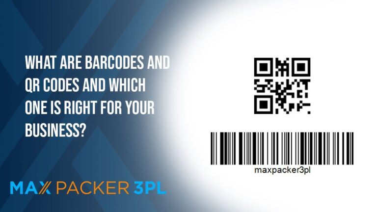 What are Barcodes and QR codes? - Max Packer 3PL